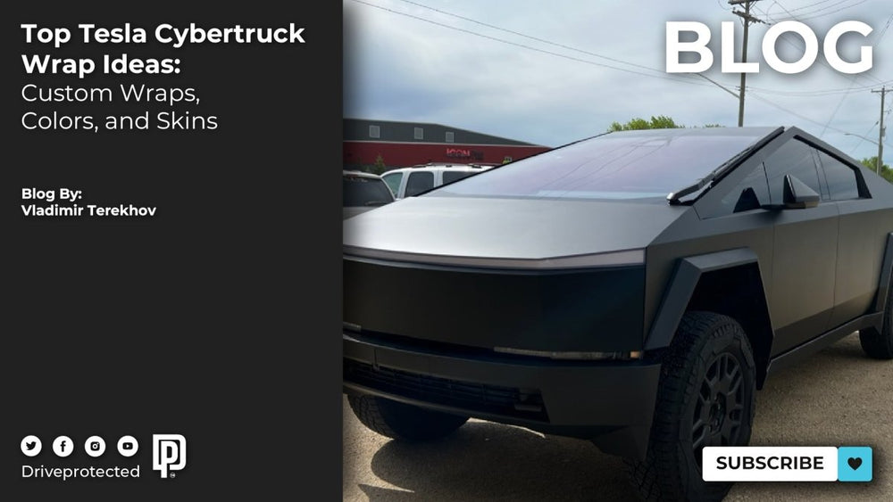 Explore Top Tesla Cybertruck Wrap Ideas & Custom Colors