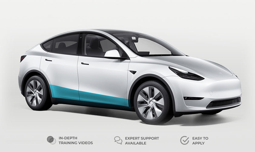 Model Y Rocker Panel Defense+™ : PPF Kit for Optimal Defense